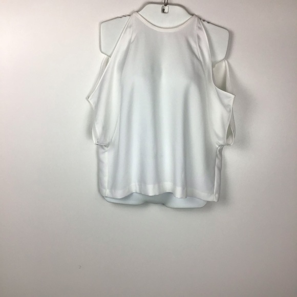 Zara | Tops | Zara Basic Collection Cold Shoulder Blousem | Poshmark